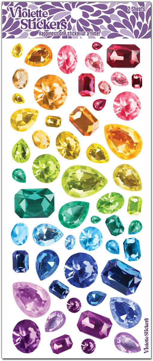 C252 Crystal Jewels – Violette Stickers
