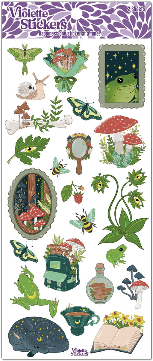 C263 Goblincore Stickers – Violette Stickers