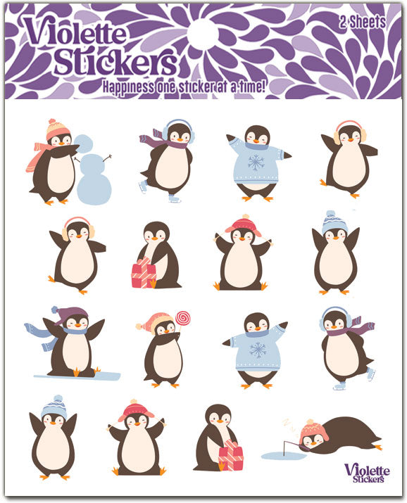 K265 Mini Penguins – Violette Stickers