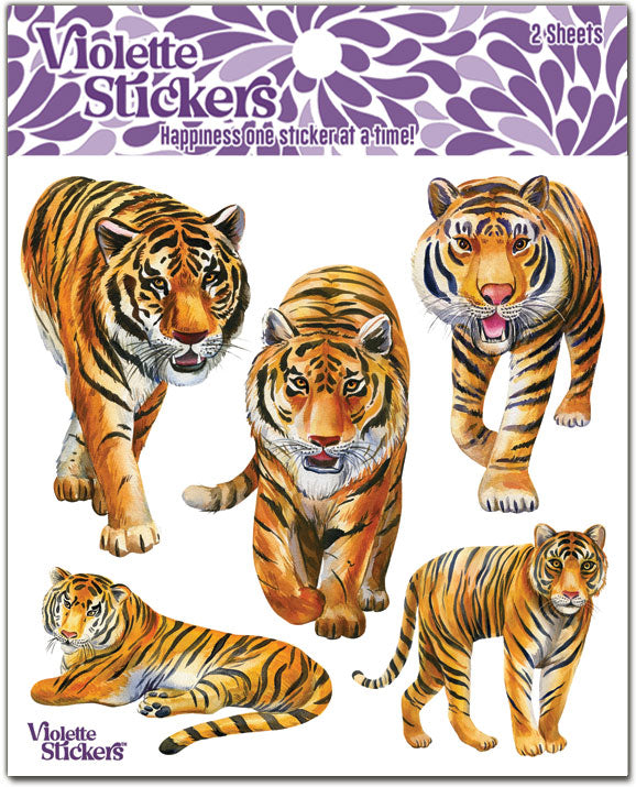 K270 Golden Tigers – Violette Stickers
