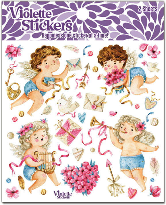 K276 Cupid's Kiss – Violette Stickers