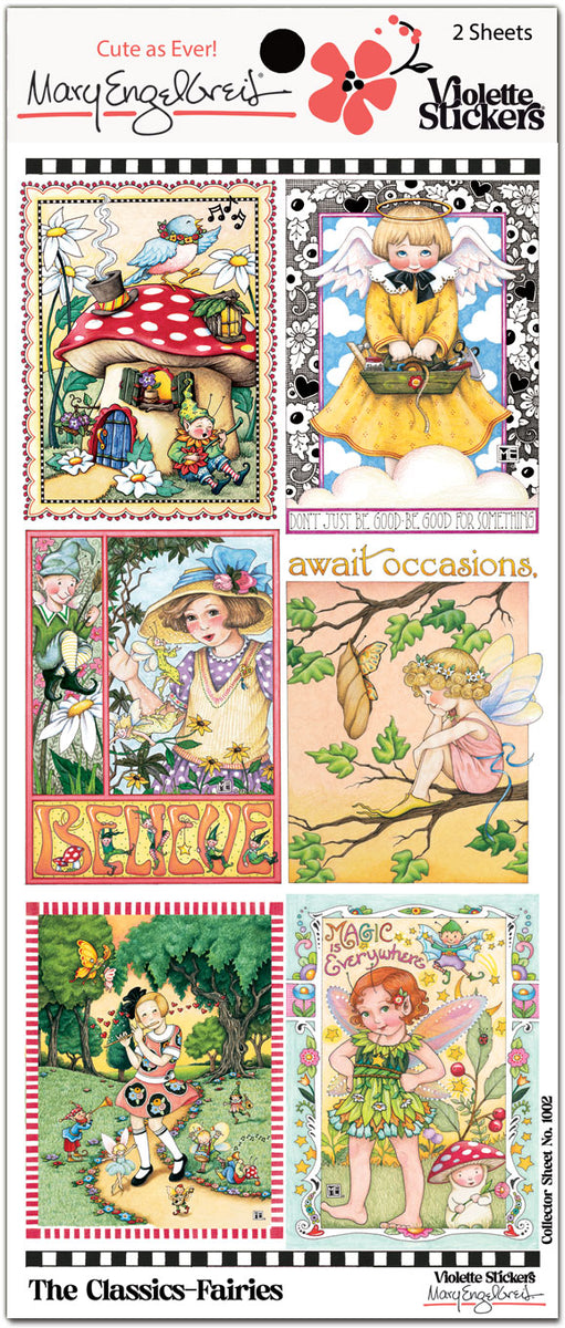 ME1002 Classics - Mary Engelbreit® Classics Fairy Stickers – Violette ...