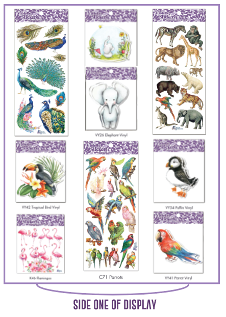 Zoo Gift Shop - Retail Pack - 324 pcs – Violette Stickers