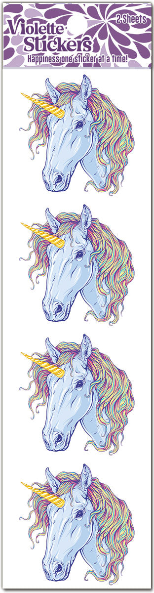 H05 Holo Unicorn – Violette Stickers