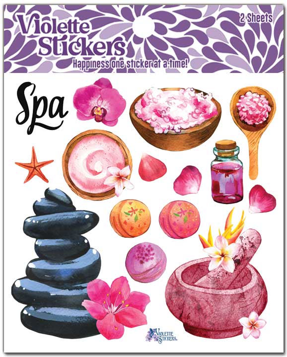 K135 Spa – Violette Stickers