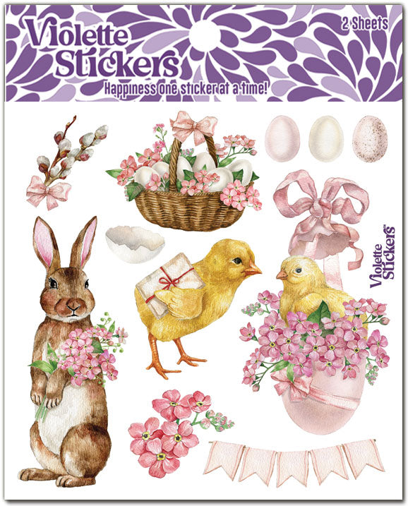 K209 Pink Easter – Violette Stickers