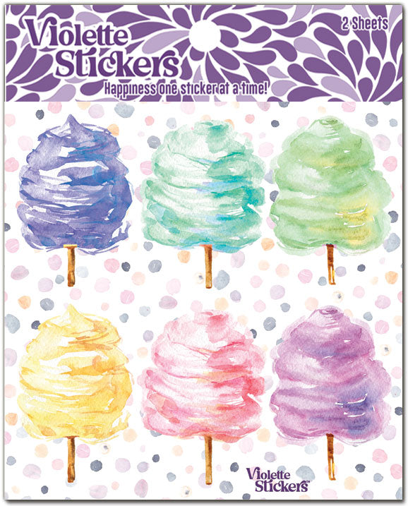 K214 Cotton Candy – Violette Stickers