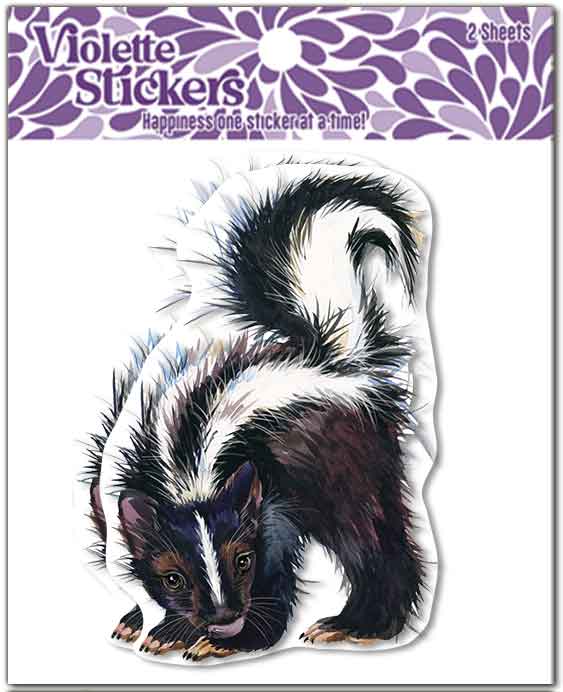 VY19 Skunk Vinyl - 2 pcs – Violette Stickers