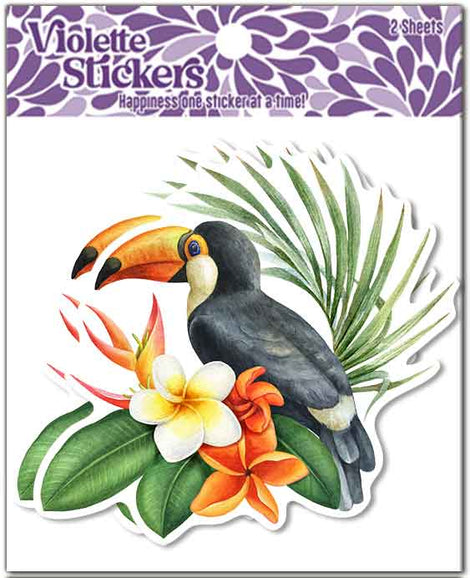 VY42 Tropical Bird Vinyl – Violette Stickers
