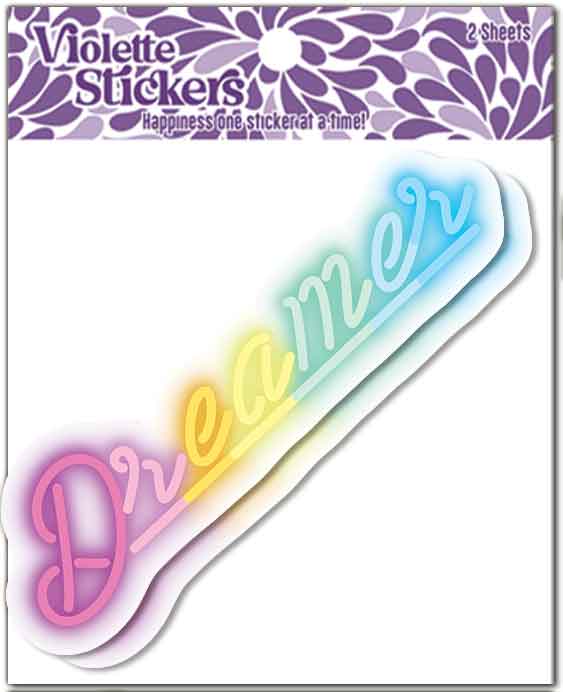 VY49 Dreamer Vinyl – Violette Stickers