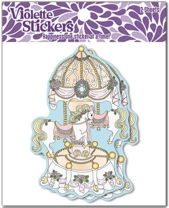 VY51 Carousel Vinyl – Violette Stickers